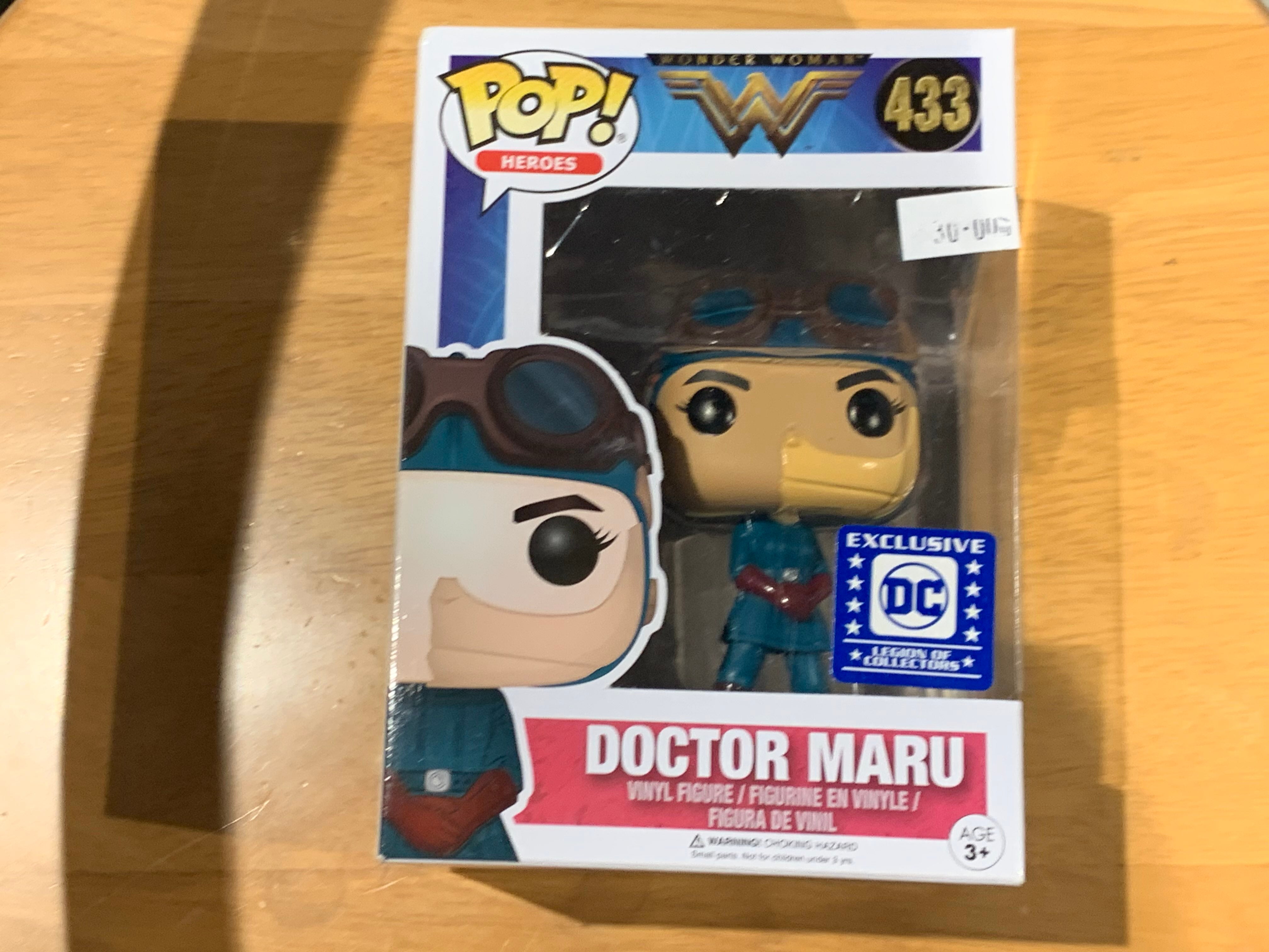 Doctor Maru - POP! Heroes 433 (Wonder Woman) (DC Legion of Collectors Exclusive) (Boxed ...