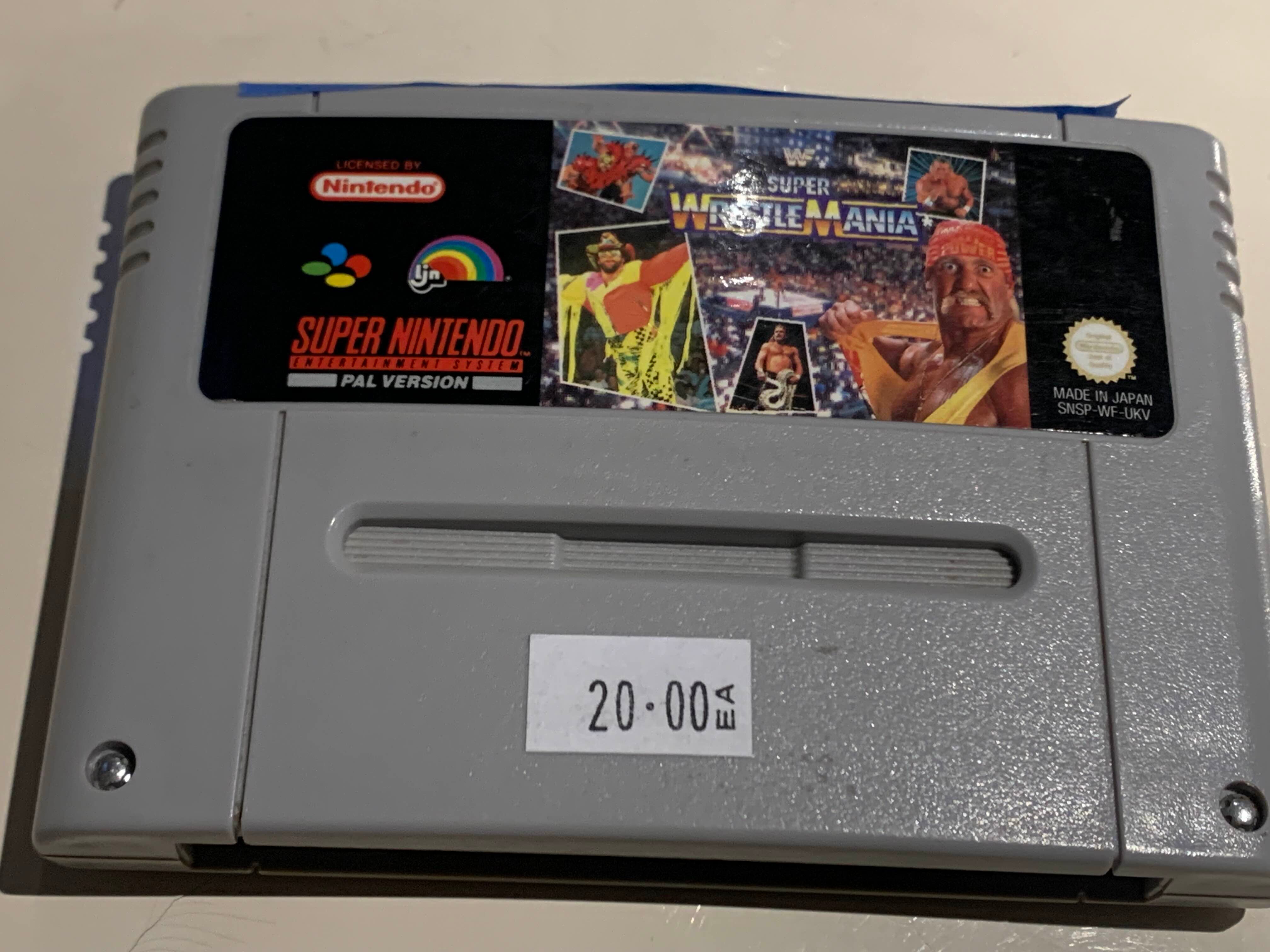 WWF Super WrestleMania - SNES (1992) | Trippers Pickers
