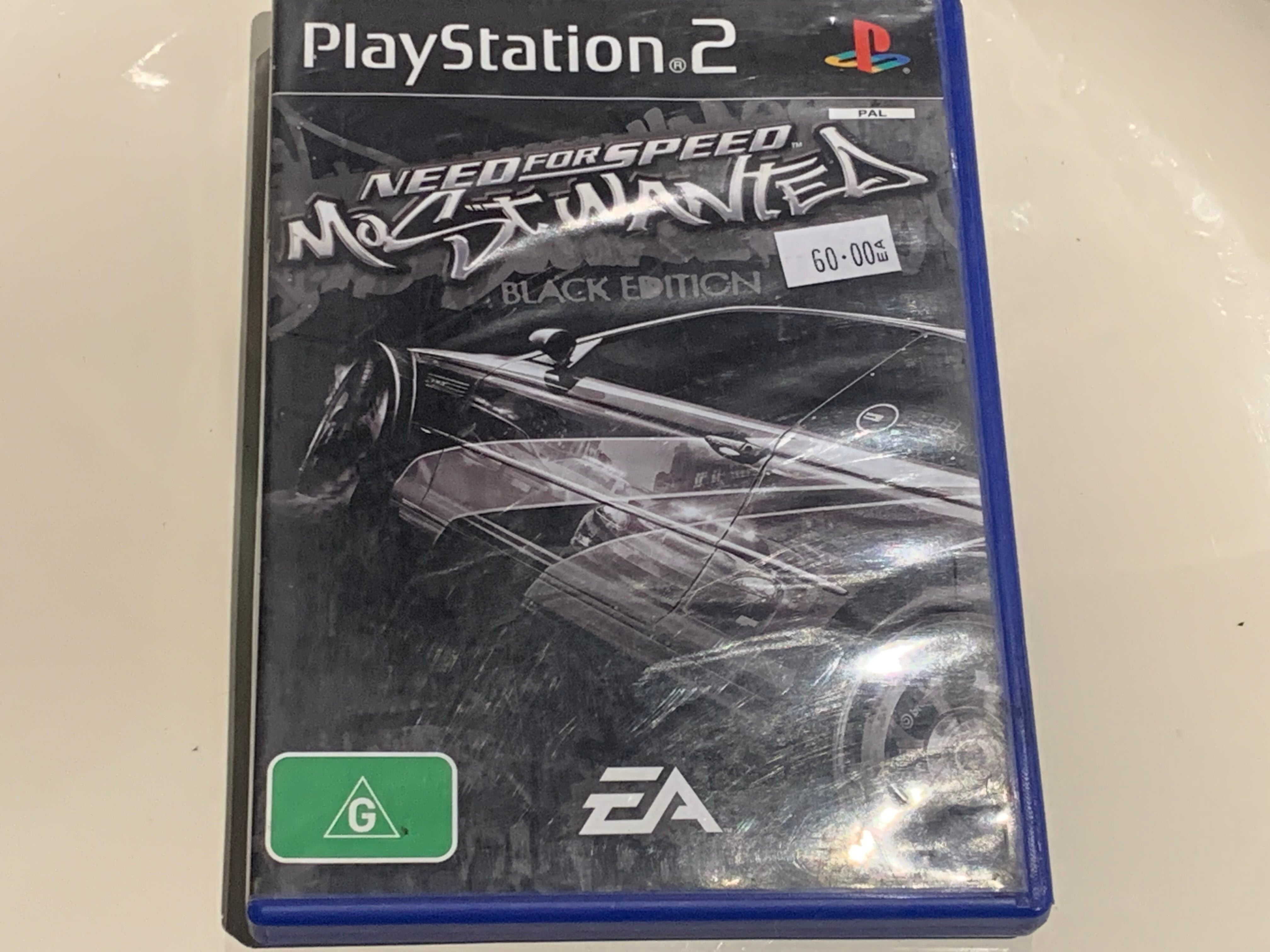 Need for Speed: Most Wanted Black Edition - PS2 (2005) | Trippers Pickers