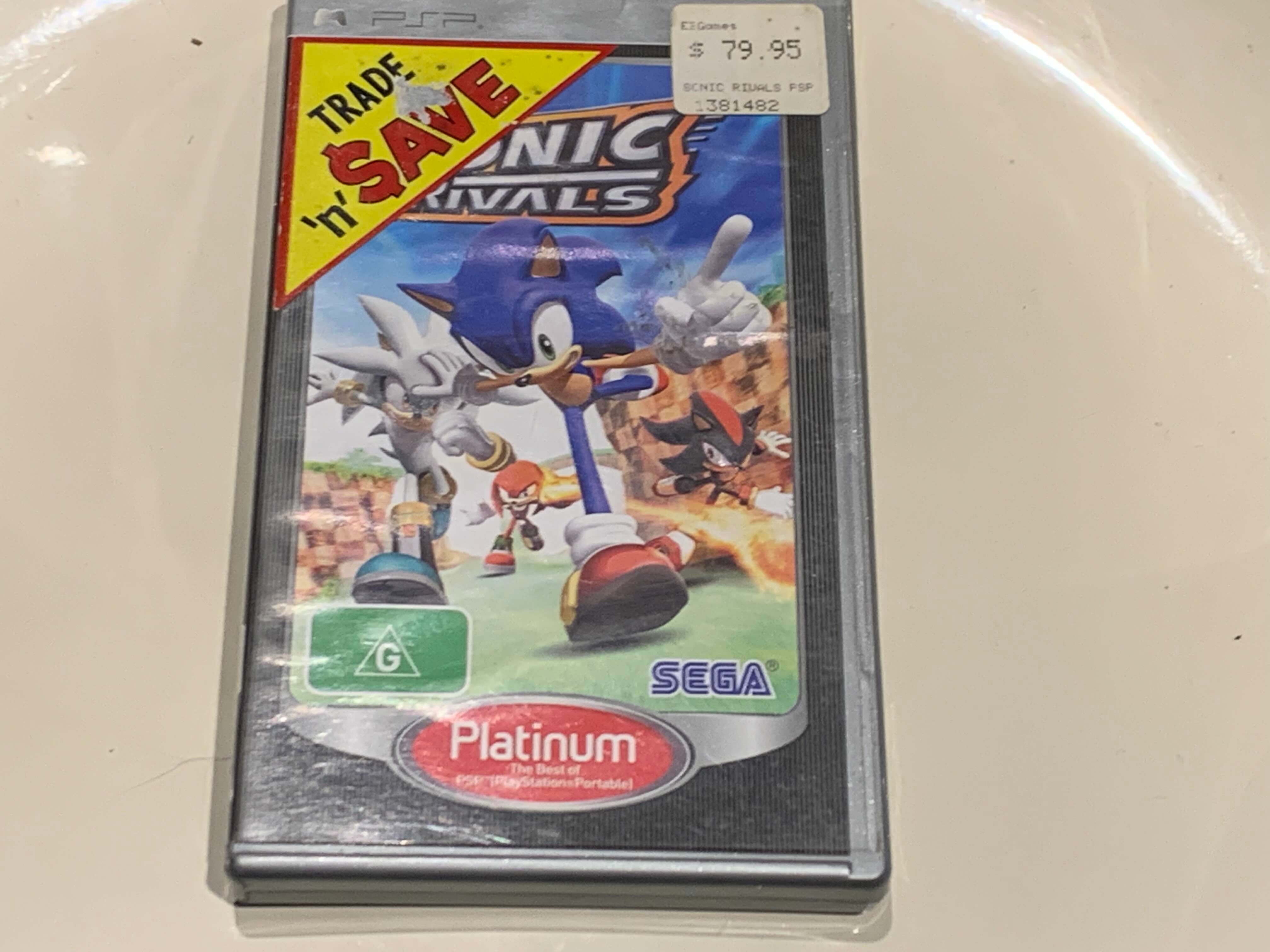 Sonic Rivals (Platinum) - PSP (2006) | Trippers Pickers